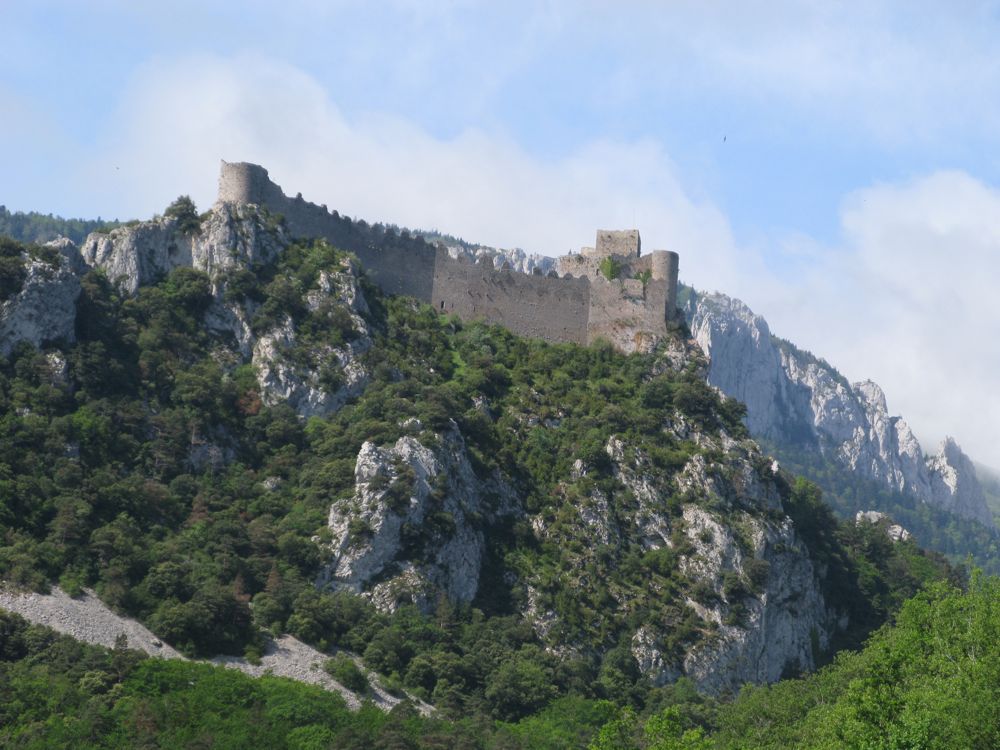Life in the Deep South of France: Three Cathar Castles in One Day.