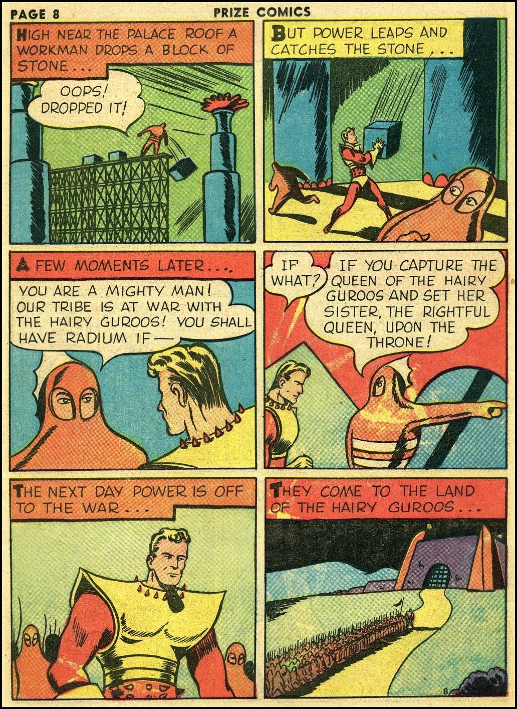 PANELOLOGICAL PANTHEON: Power Nelson in "Project: Radium!" from Prize ...