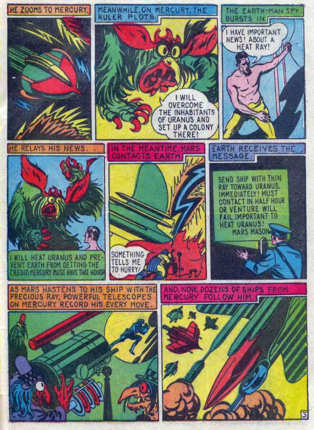 PANELOLOGICAL PANTHEON: "Mars" Mason in: "Now--For Uranus!" from Speed ...