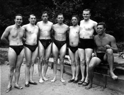 Water Polo legends: 1934 - Water Polo team "Poseidons" Germany