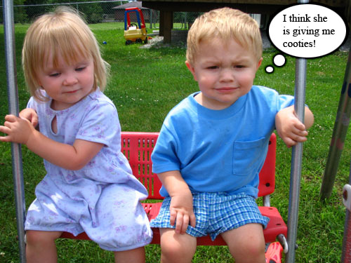 Recent Happenings: Kissing and Cooties?