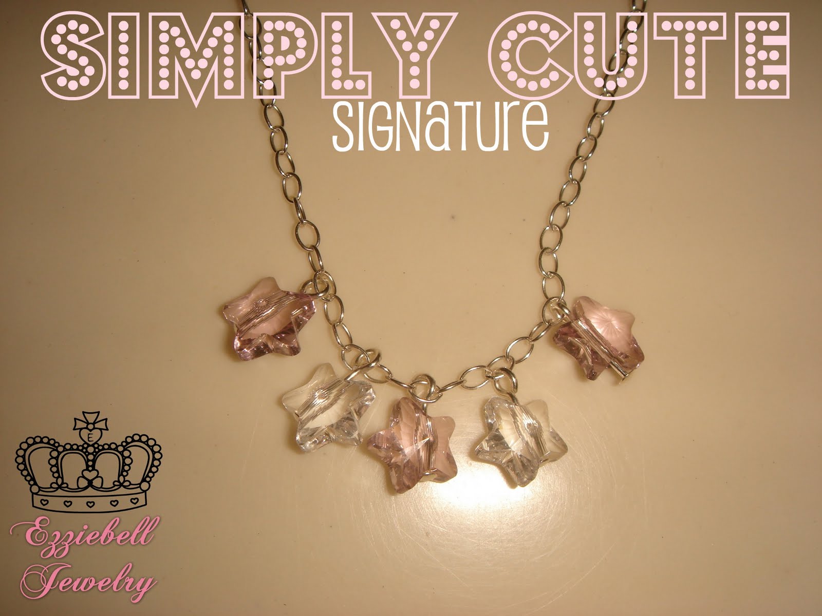 Ezziebell Jewelry: CUTE & SWEET SIMPLE NECKLACES