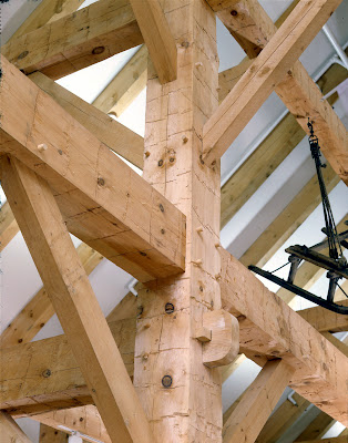 Beautiful Heavy Timber Construction by Vermont Timber Works.: Hand Hewn ...