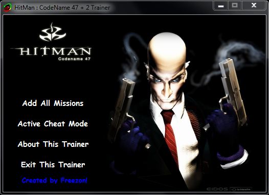 Trainers Games: Trainer Hitman 1: Codename 47 +2