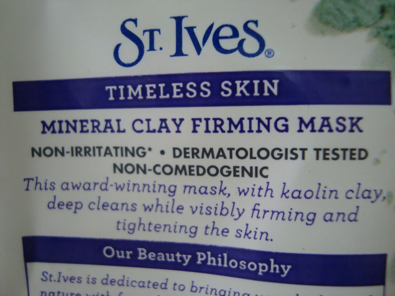 Say Tioco (Lifestyle and Beauty): Product Review: St. Ives Timeless ...