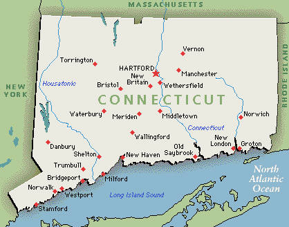 The Colony Of Connecticut: Geography