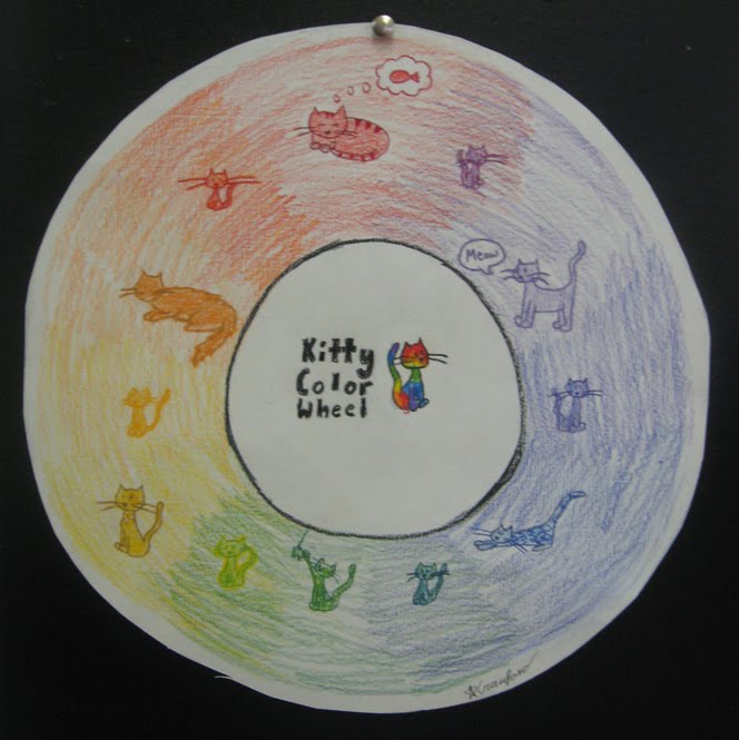Rowe Junior High ART BLOG: Creative Color Wheels