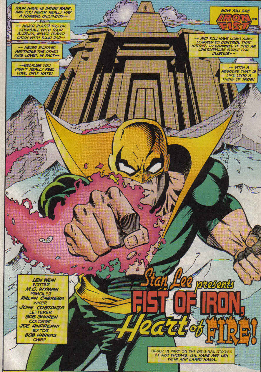 Iron Fist Origins