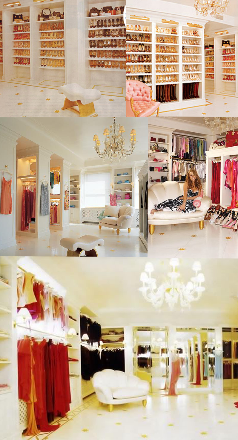 Celebrity Fashions: Celebrity Closets an inside peep.