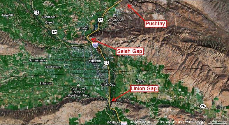 Reading the Washington Landscape: Pushtay, an Odd Hill Near Selah ...