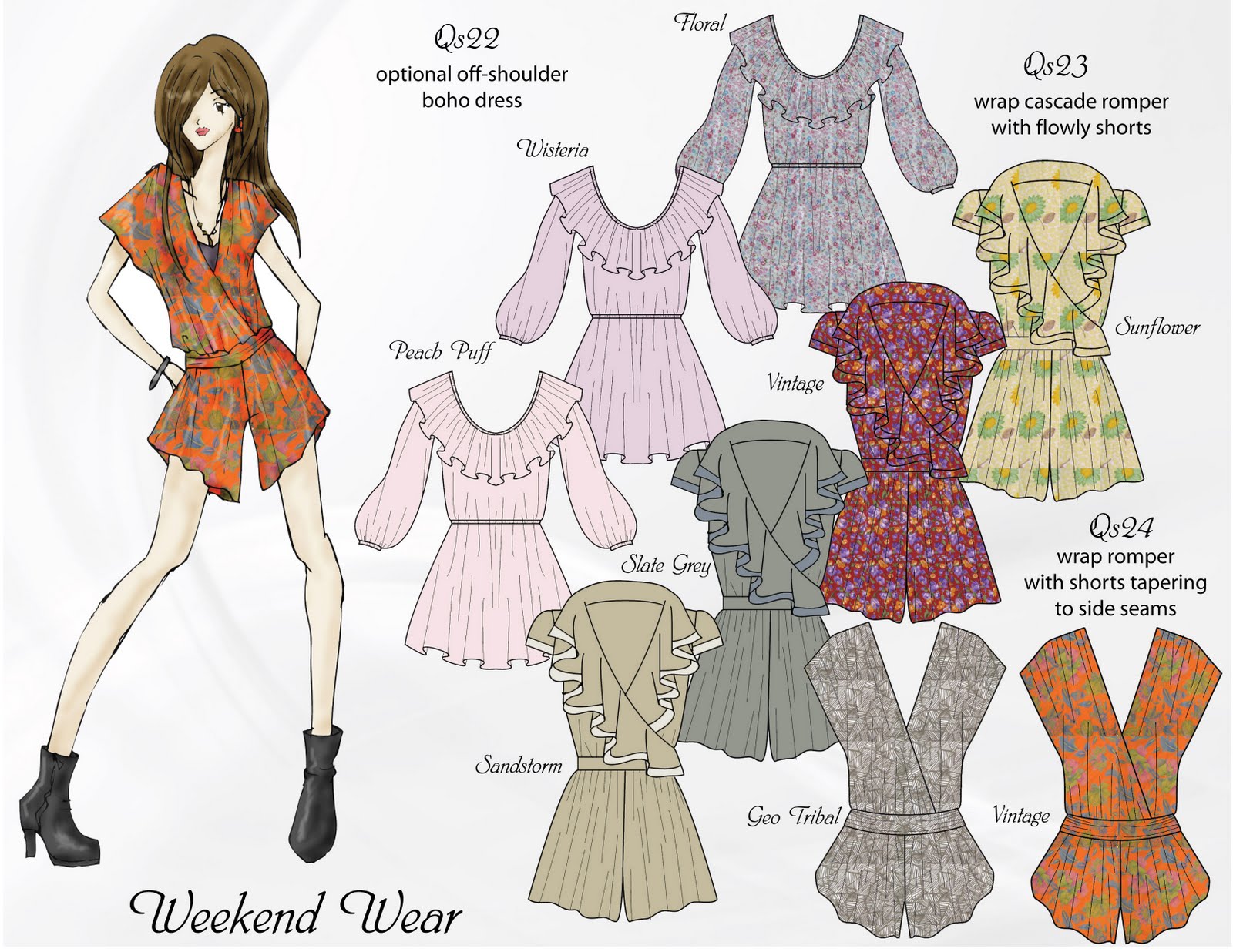 Fashion Portfolio: Extra Linesheets