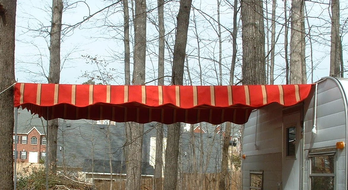 Vintage Awnings: Custom Vintage Look Rope and Pole Awnings