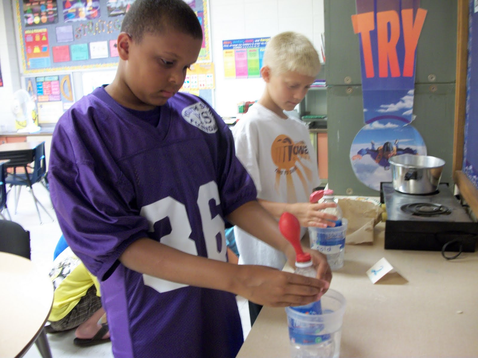 SCC 5th Grade: Air Experiments