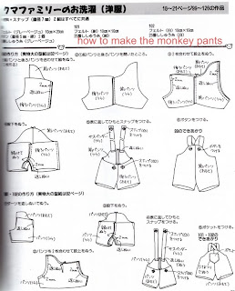 Jeanne: Bear pattern..