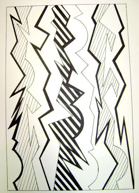 Curved and Diagonal Lines