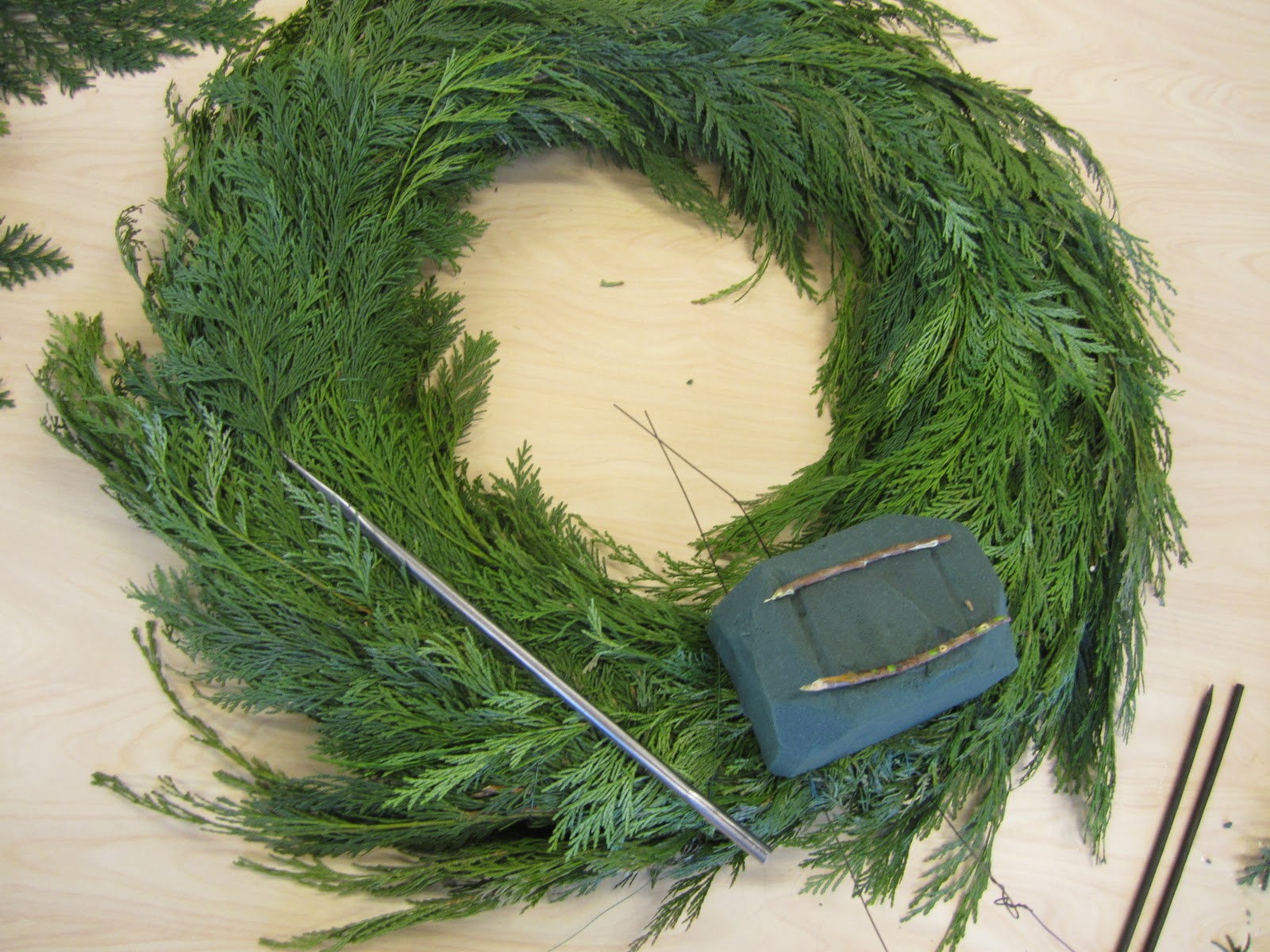 Elisabeth: Krans til begravelse