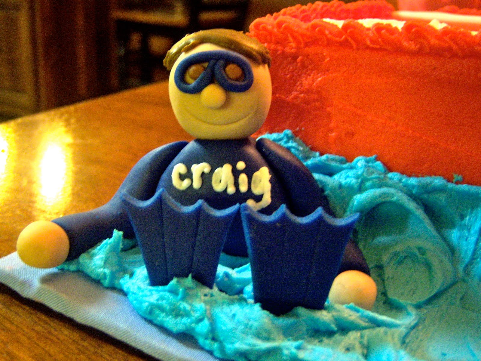 Pastry Siren: Dive Flag Cake and Cookies