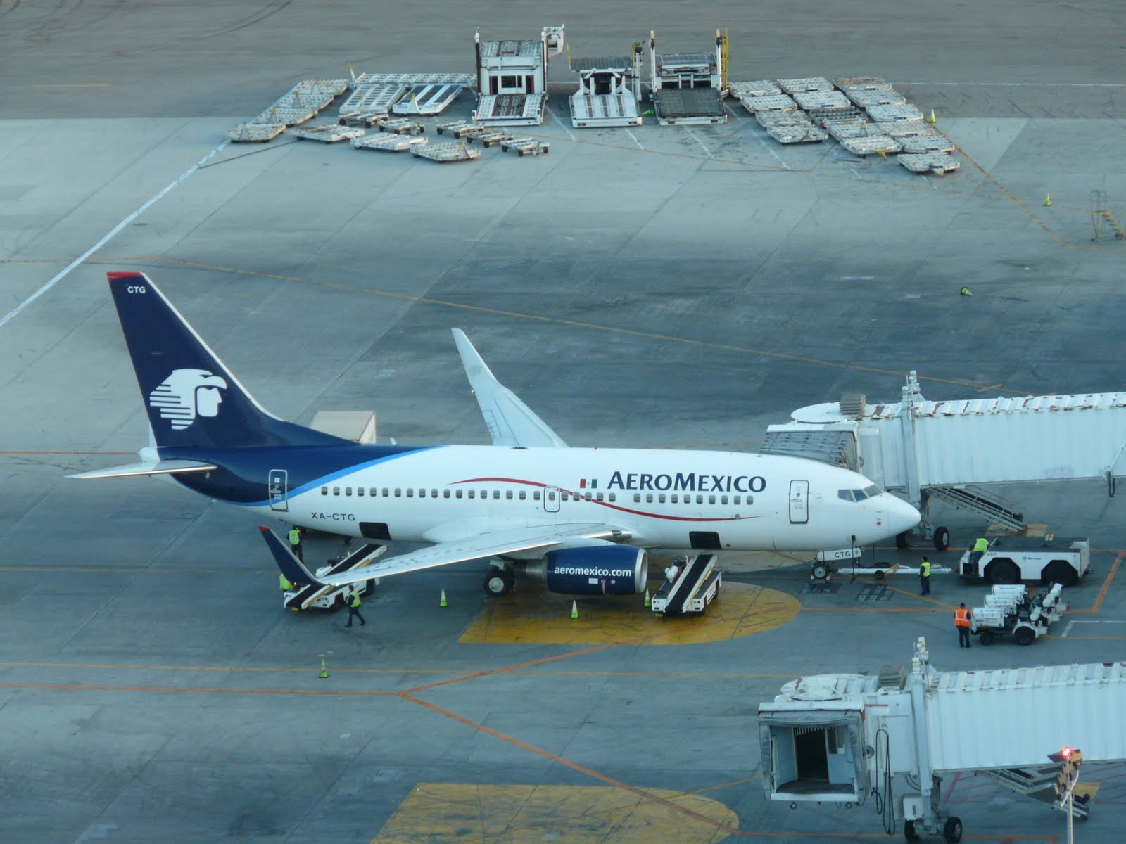 View from the control tower: LAX aircraft spotters' guide: Boeing 737 ...
