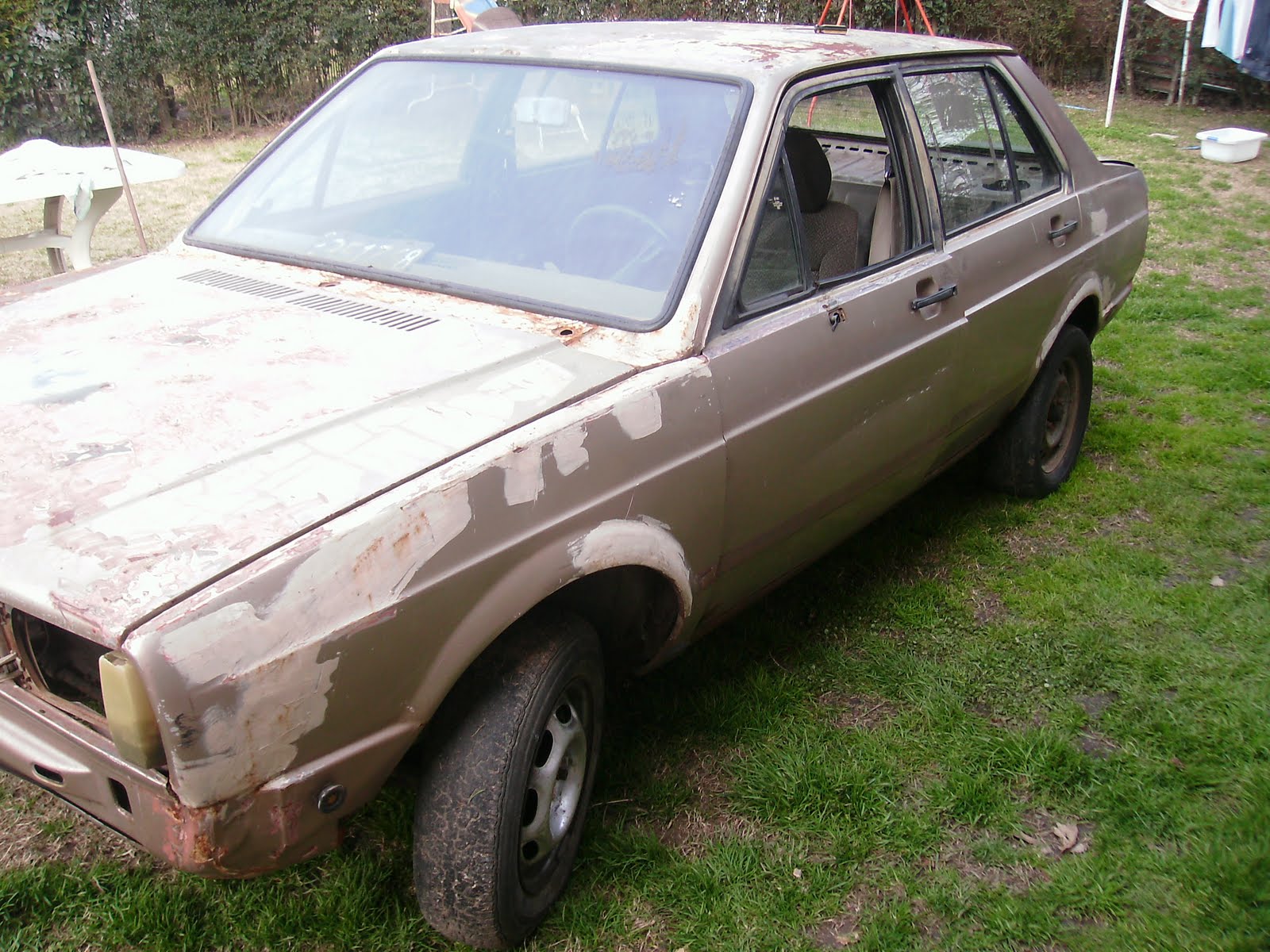 VW Gacel GS 1.8: PROYECTO VW GACEL GS 1987