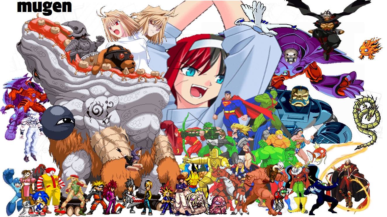 todo mundo monstro: quem nunca jogou um jogo mugen