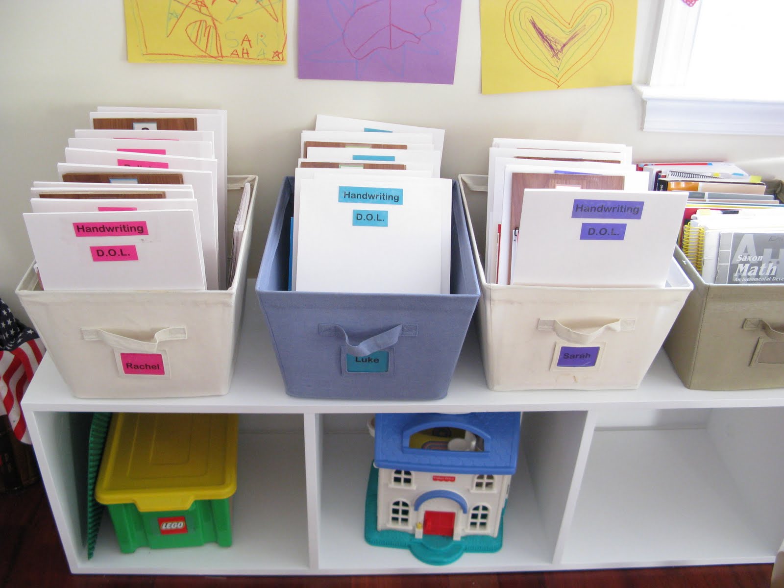 A Slice of Smith Life: Organization System Saturday- Workbaskets ...