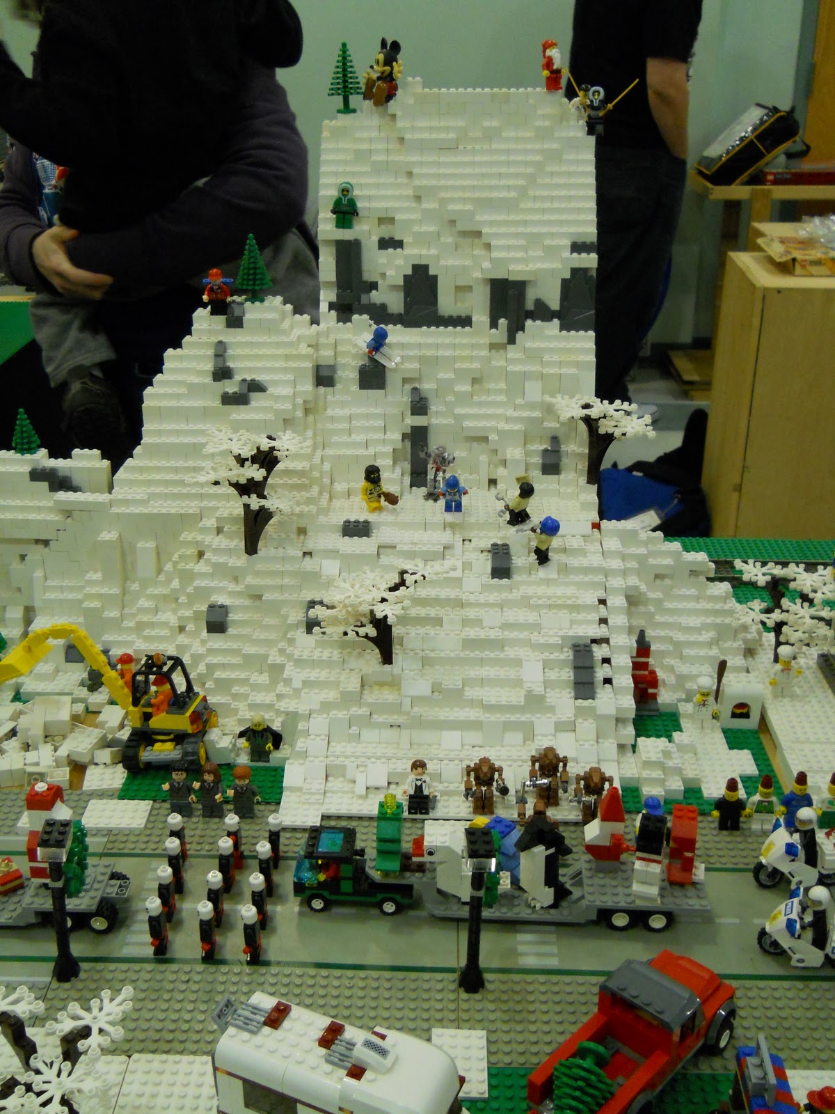 A Slice of Smith Life: Enchanted CHRISTmas Gardens and LEGO Displays