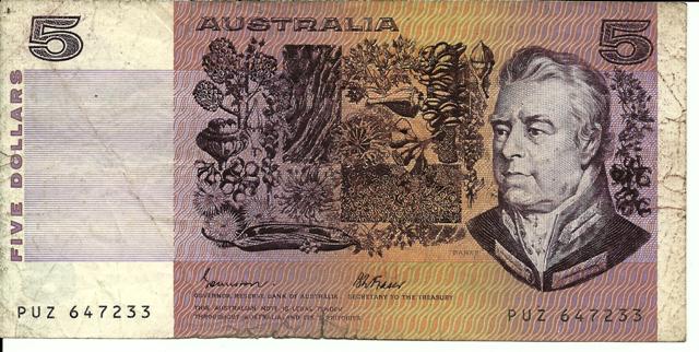 Banknote Collection: Australia paper decimal