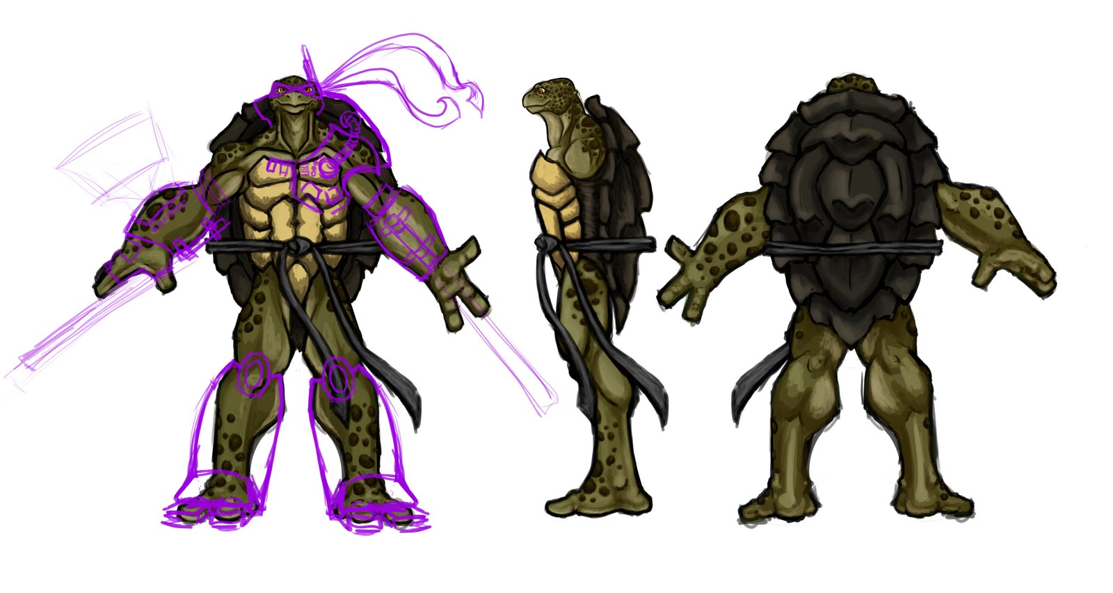 Demonic Studio: TMNT Redesign