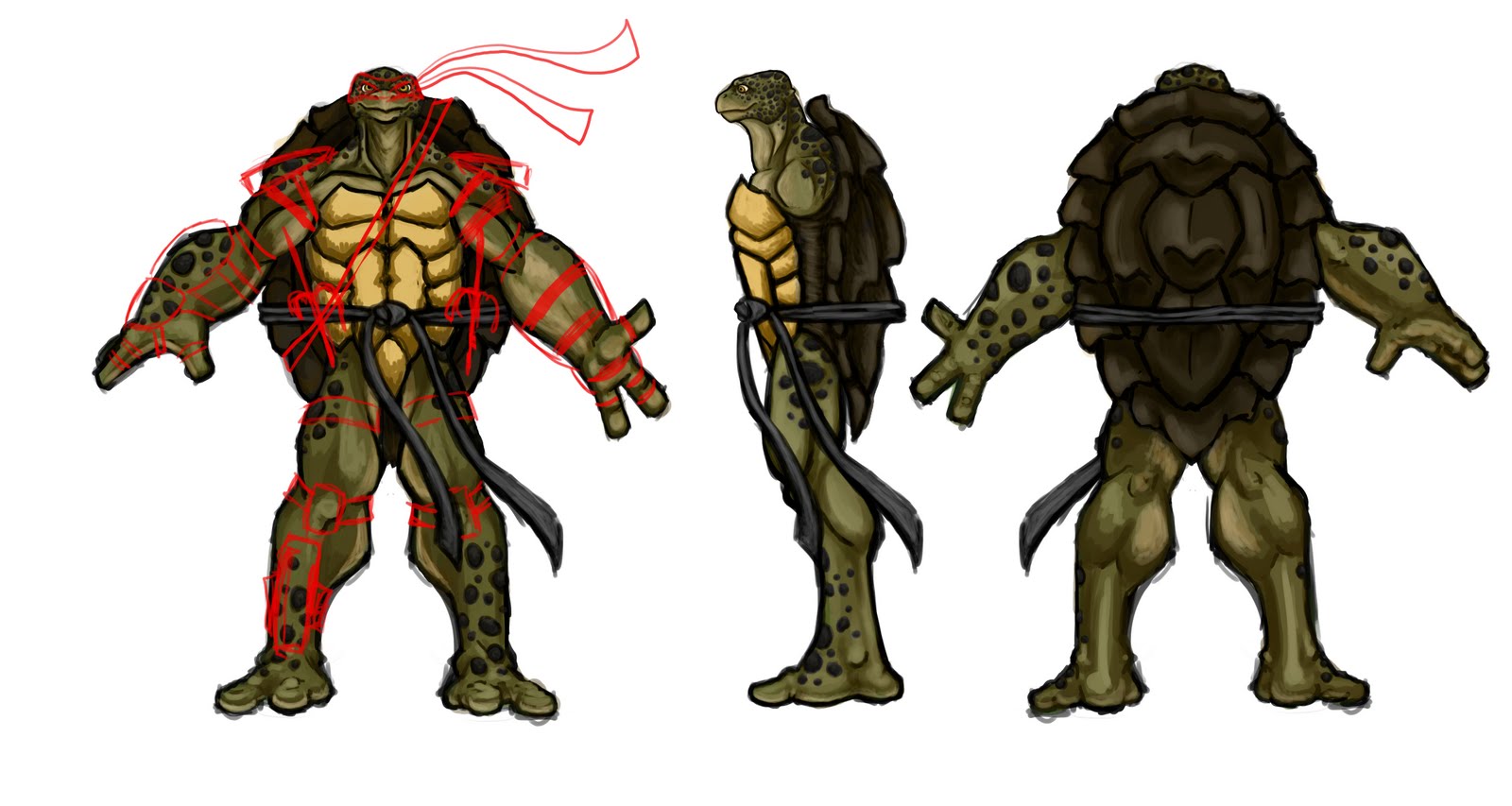 Demonic Studio: TMNT Redesign