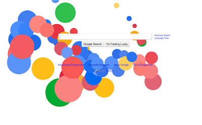 DESIGN LONDON: What is the new Google bubbles homepage all about?