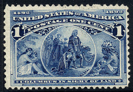 Stamps from the USA: 1892 - Columbus
