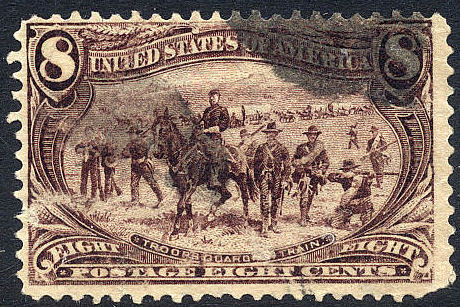 Stamps from the USA: 1900 - The West.