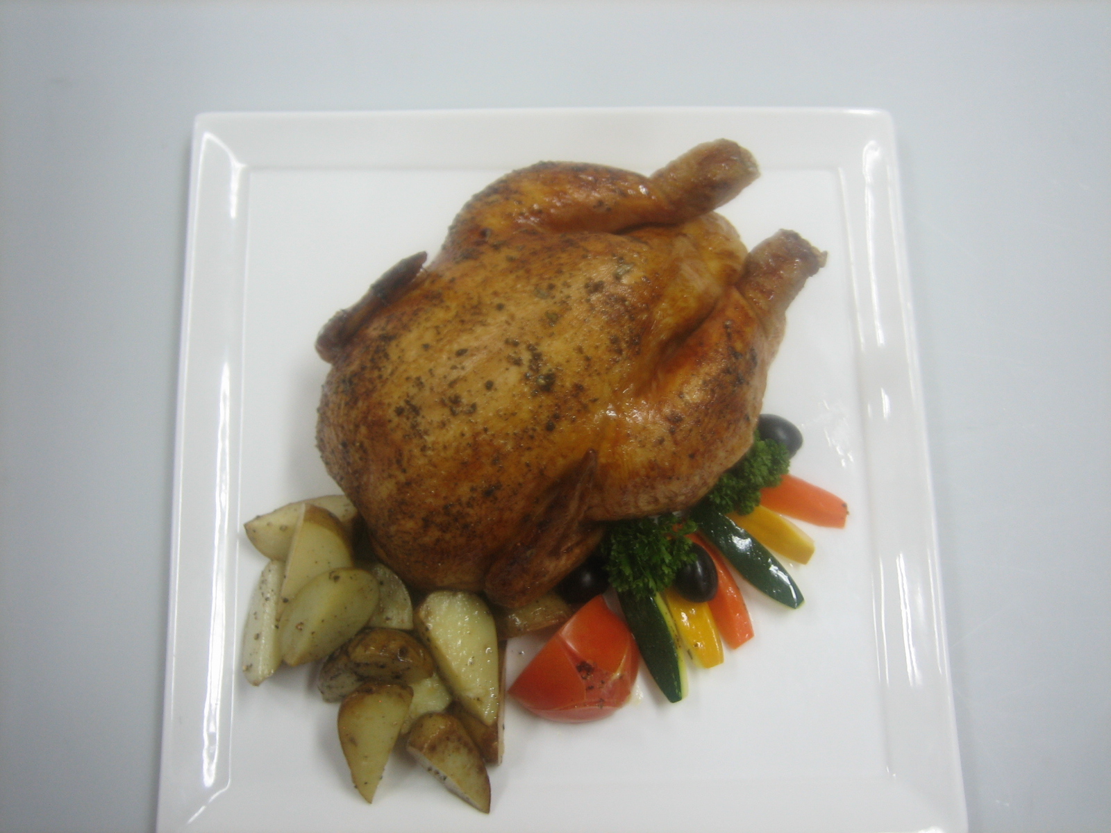 ChefRahmanWorld: PRESENTATION OF ROAST CHICKEN