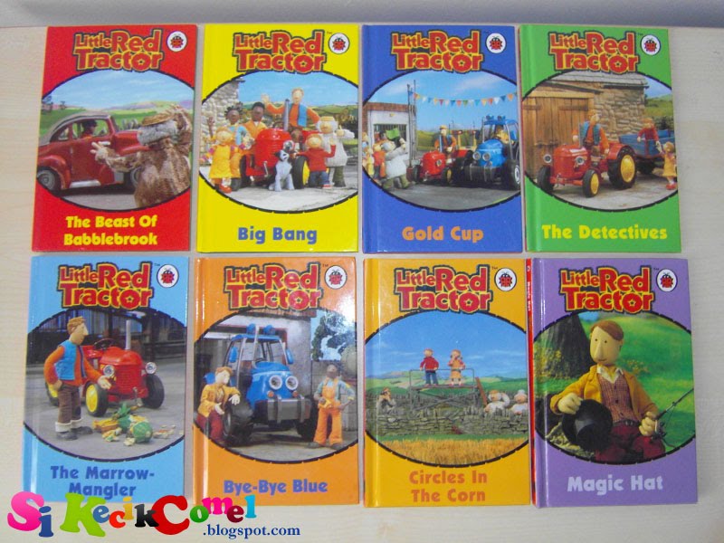 SiKecikComel™: 1089 - Ladybird Book: Little Red Tractor [Set of 8]