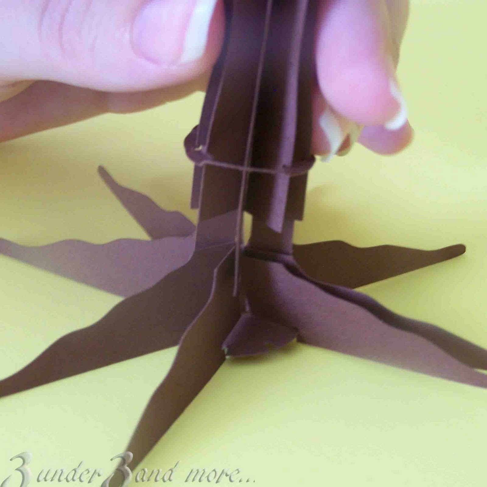 3 under 3 and more: 3D Tree assembly tutorial