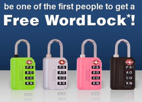 Free Wordlock combination lock ~ The Freebie Junkie