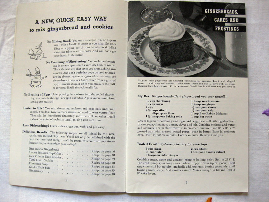 The Four Dog Fig Farm: Vintage Kitchen: Brer Rabbit's New Orleans ...