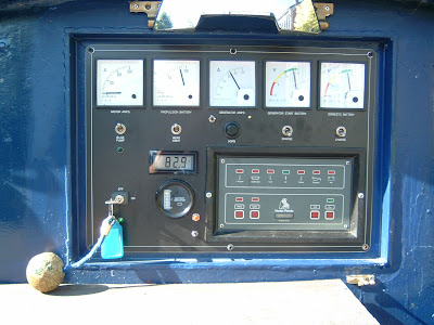 Electric boat conversion: Electric boat conversion - control panel