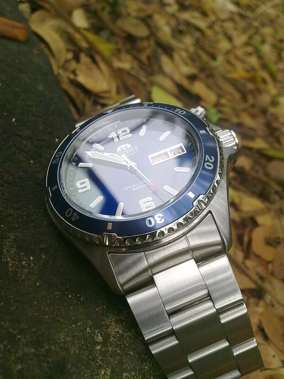 Watches Lover: Orient-Blue Mako 1 photoshots