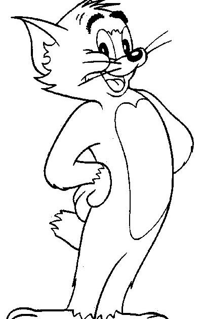 Dibujos Para Colorear De Gato Tom Dibujos Para Colorear | Images and ...