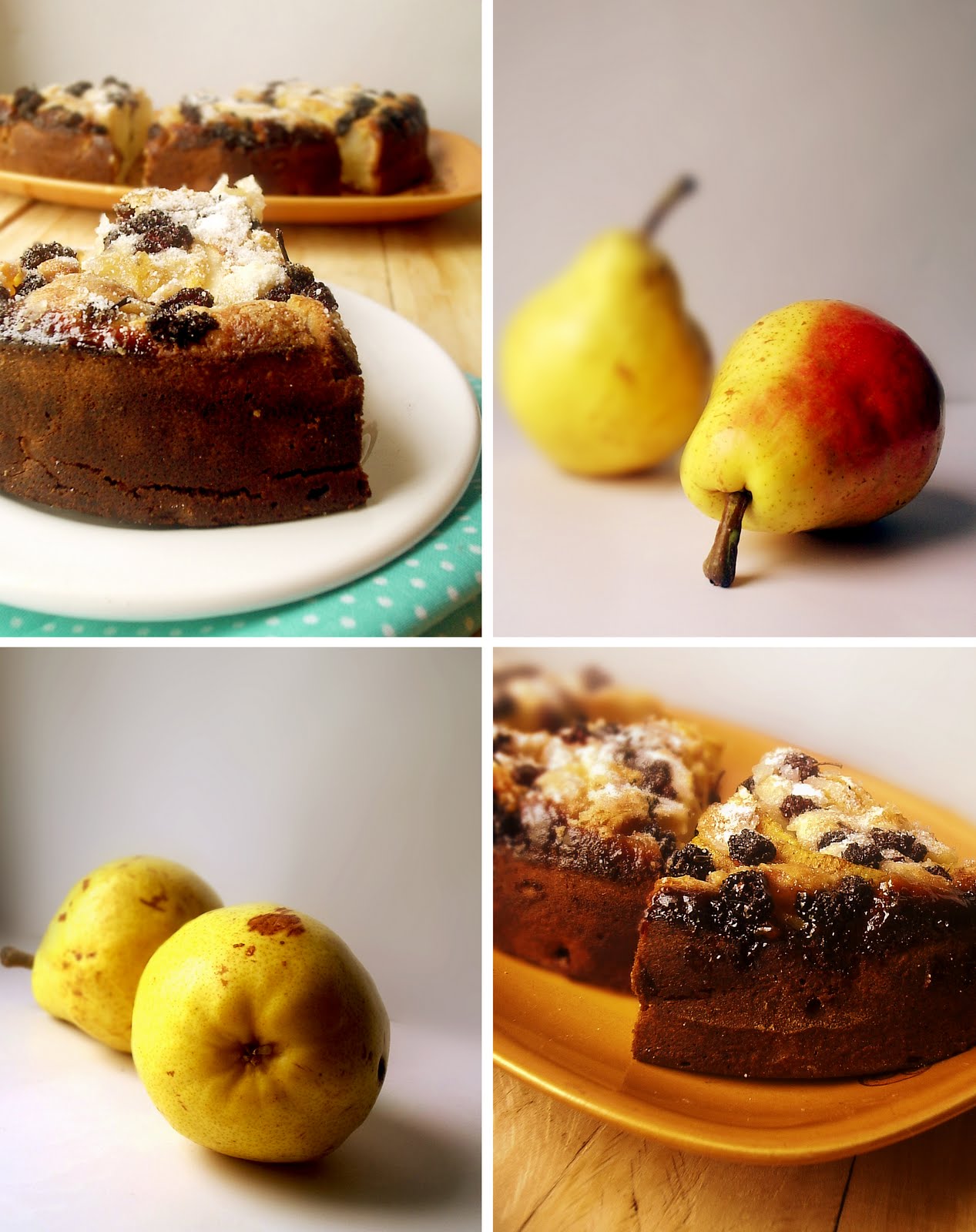 Bolo de Pêra e Amoras