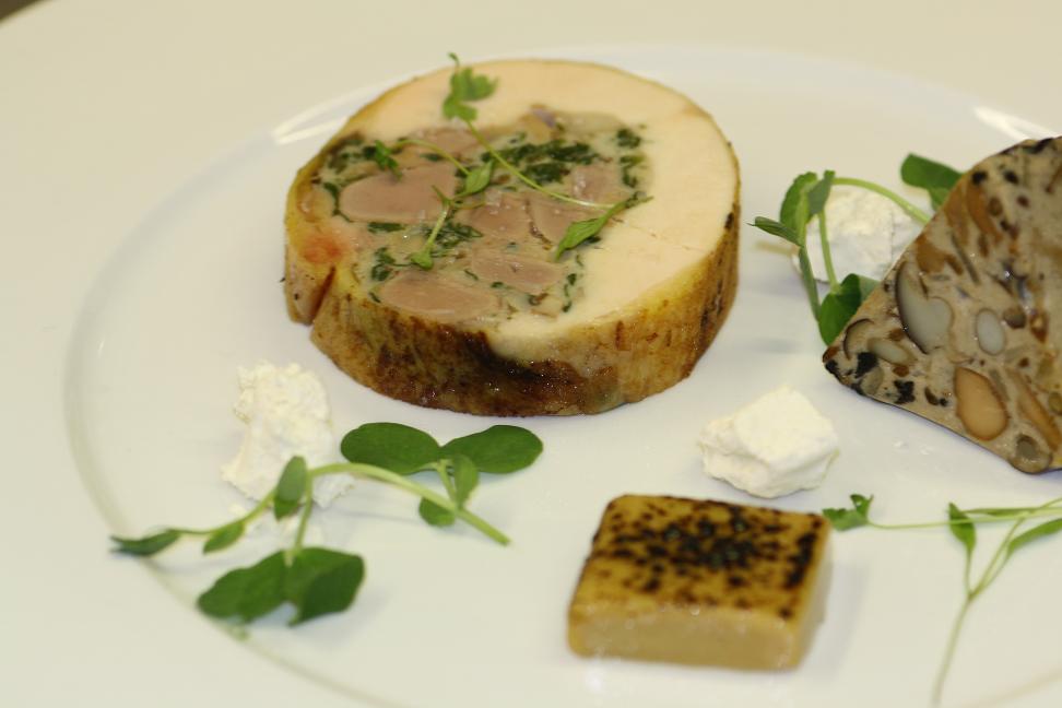 E-Senses: Playing with our food: Chicken ballotine, wild mushroom ...