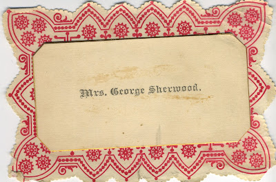 print nest: antique calling cards