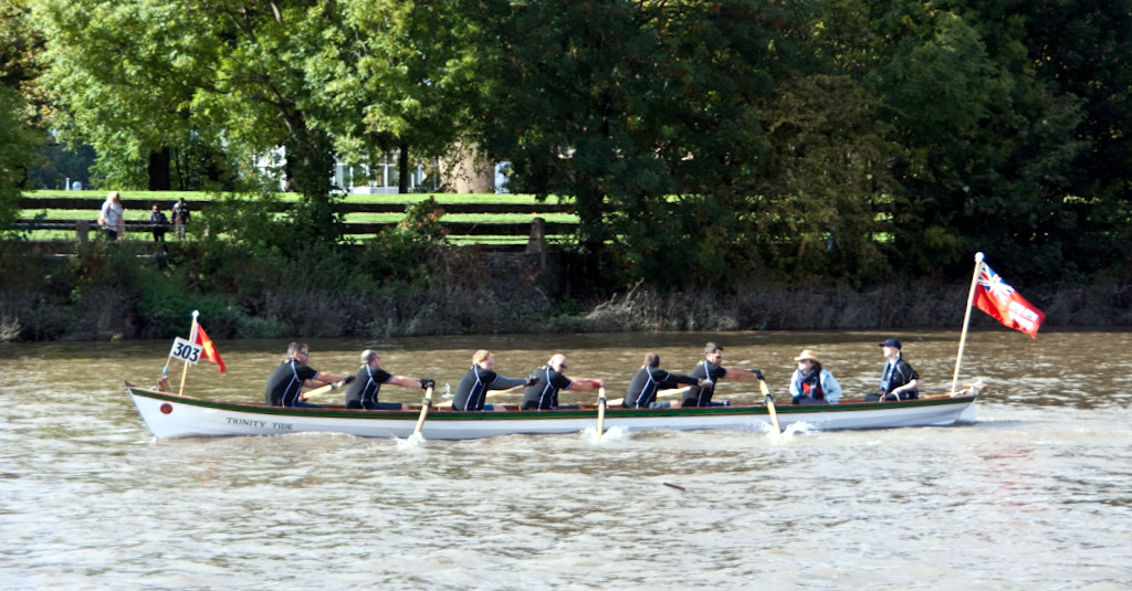 ROWING FOR PLEASURE: More boats at the Great River Race