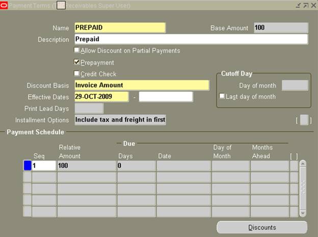 Functional Guy- Devendra Gulve: Pre-Payment Receipt Creation Setups and ...