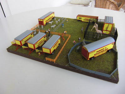 Circusmodellbau: Circus Huberti 1:87