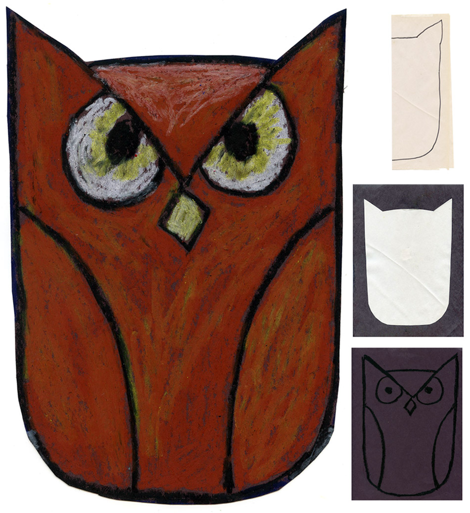 Symmetrical Owl ~ Art ProjectsArt Projects for Kid
