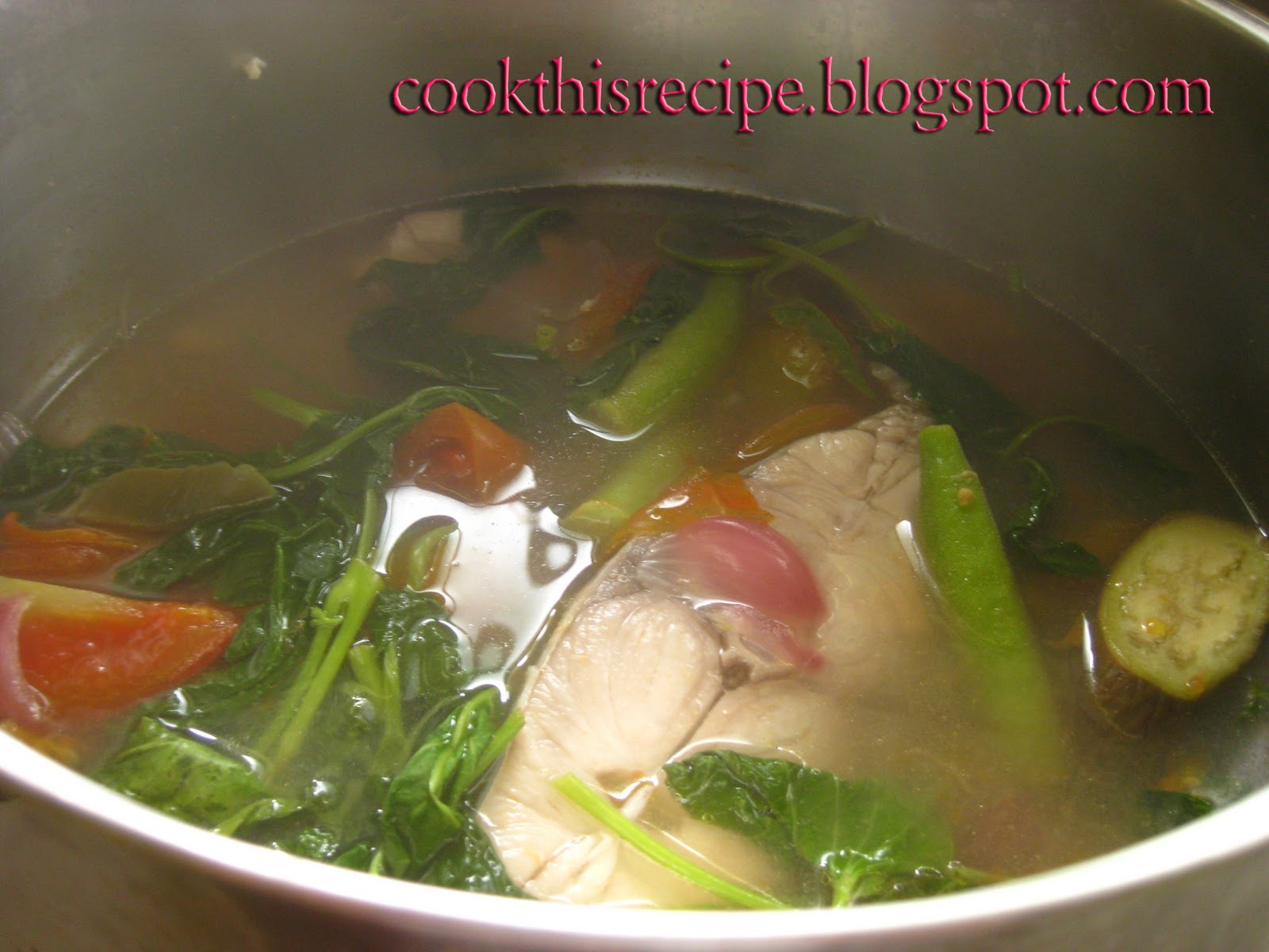Cook this Recipe: Recipe: Sinigang na Tanigue