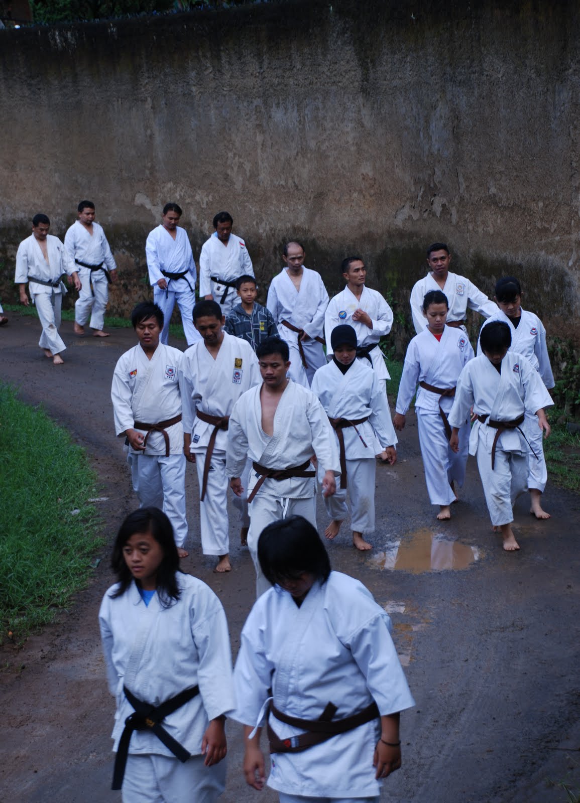 KUSHIN RYU: Cross Country of Gasshuku Kushin Ryu