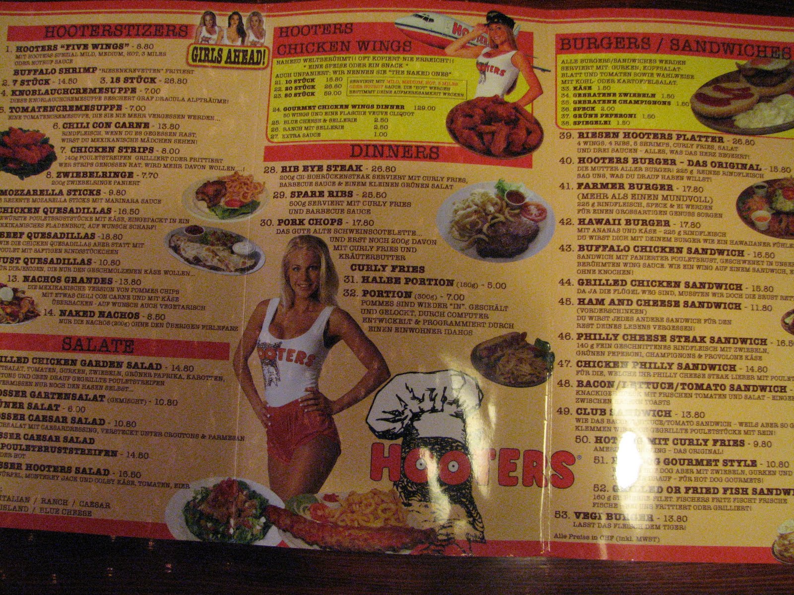 EUGENE and SHELLY!: Hooters-Interlaken